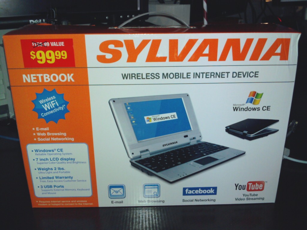 Hardware Pr0n: Sylvania “netbook” from CVS – Your Warranty Is Void.com